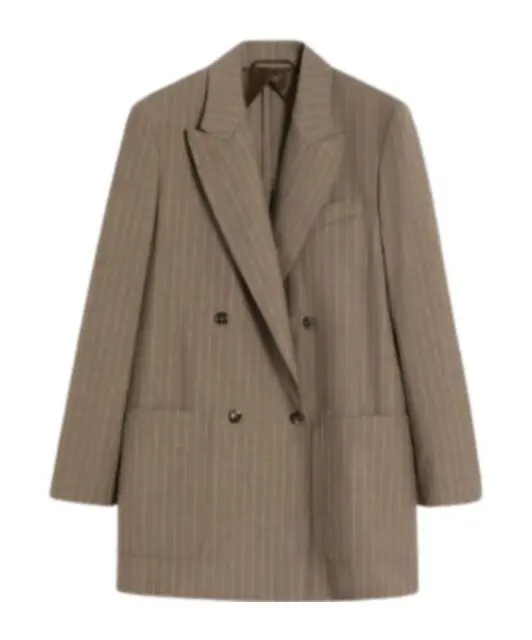 Max Mara Long-sleeve Casual Jacket - Hazelnut