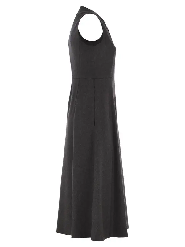 Max Mara Mstcurva V-neck Midi Dress