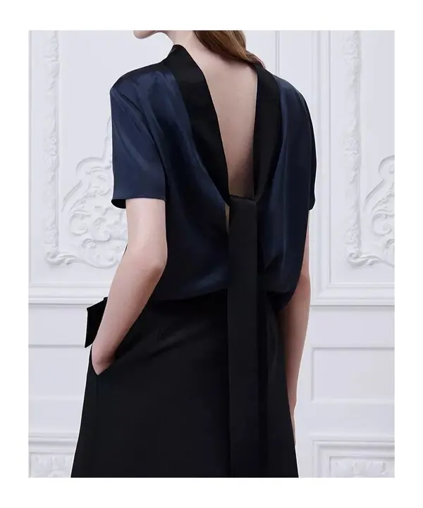 Dior Blouse With Rear Tie
