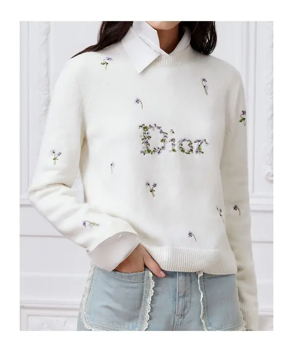 Dior Embroidered Sweater