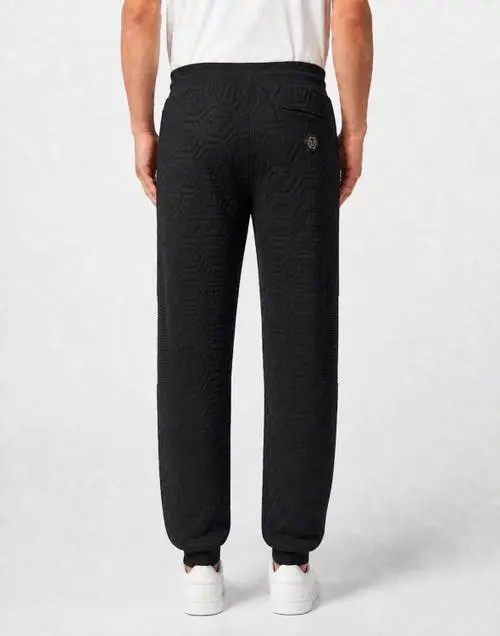 Philipp Plein Padded Biker Joggers Monogram