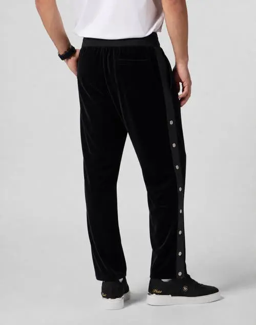 Philipp Plein Chenille Tracksuit Pants Buttons