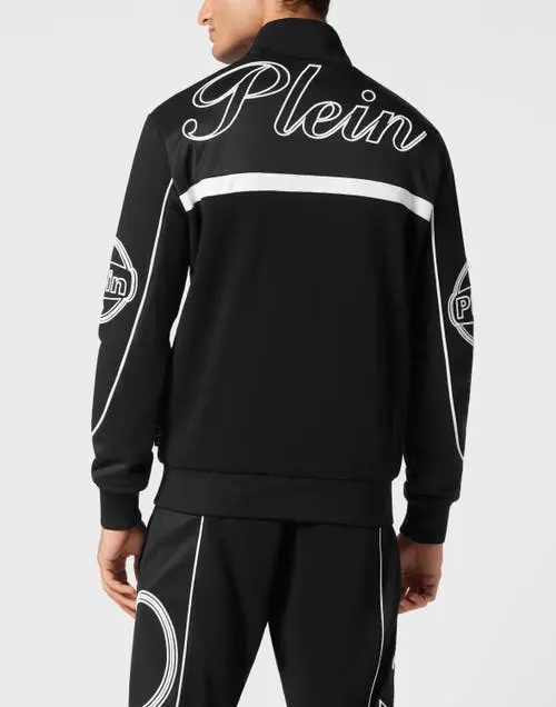 Philipp Plein Jersey Jogging Jacket Ls Racing Club