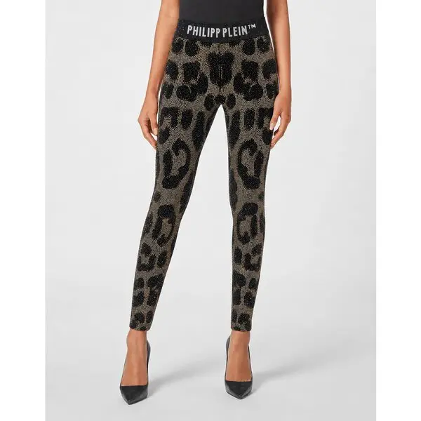 Philipp Plein Leggings Strass