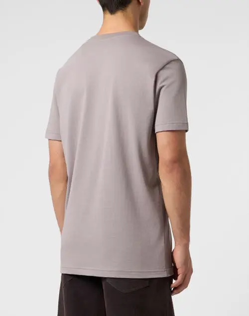Philipp Plein Round Neck T-shirt Neck Logo