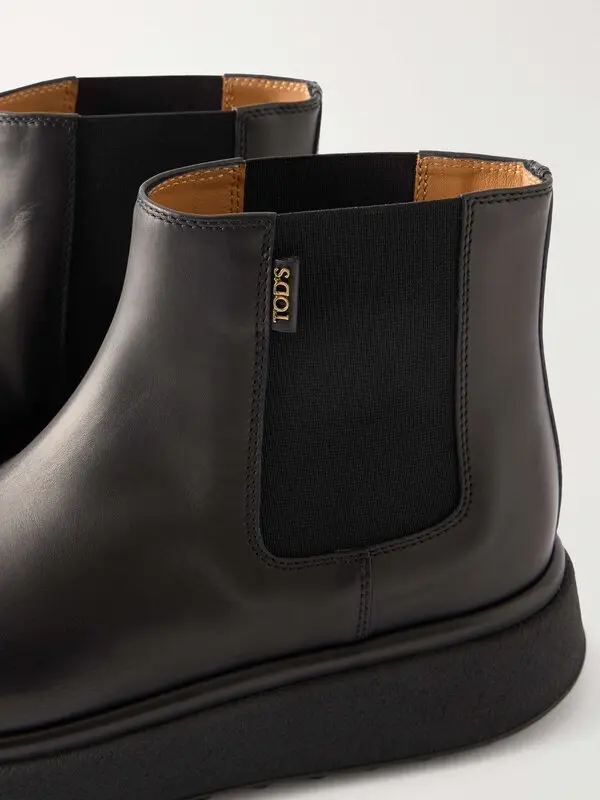 TOD'S Gomma 30 Leather Ankle Boots