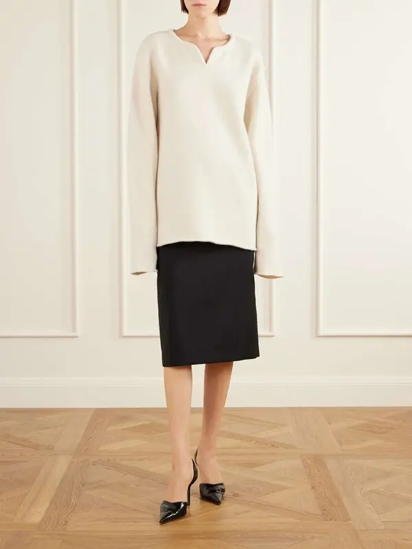 Calvin Klein Erin D'orsay 75 Patent-leather Pumps