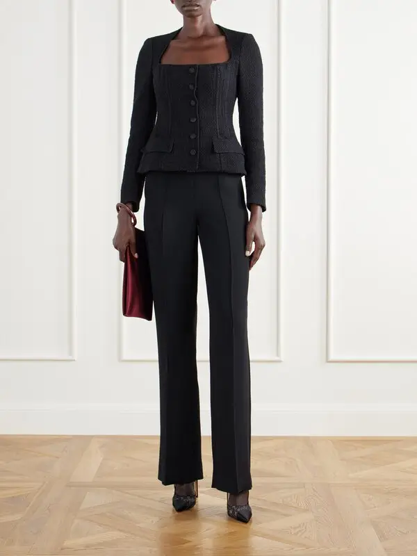 Dolce & Gabbana Bustier Tweed Jacket
