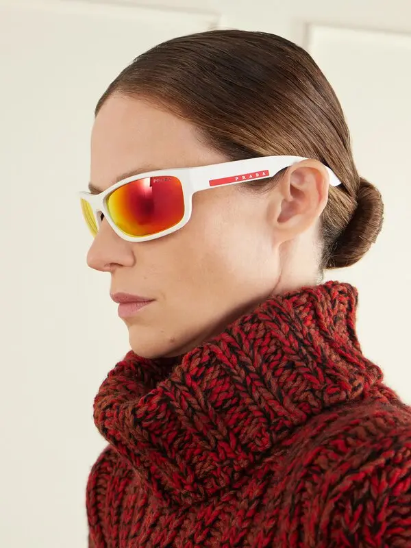 Prada Square-frame Acetate Sunglasses
