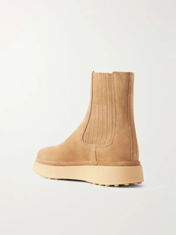 TOD'S Gomma 30 Suede Ankle Boots