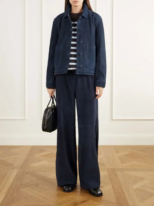 LA LIGNE Val Suede Jacket