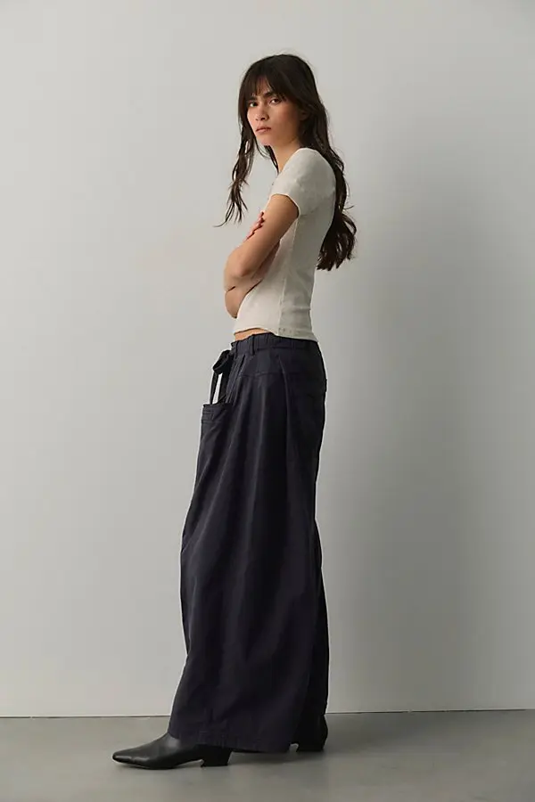 Free People We The Free Take Shape Wide Taper Pants