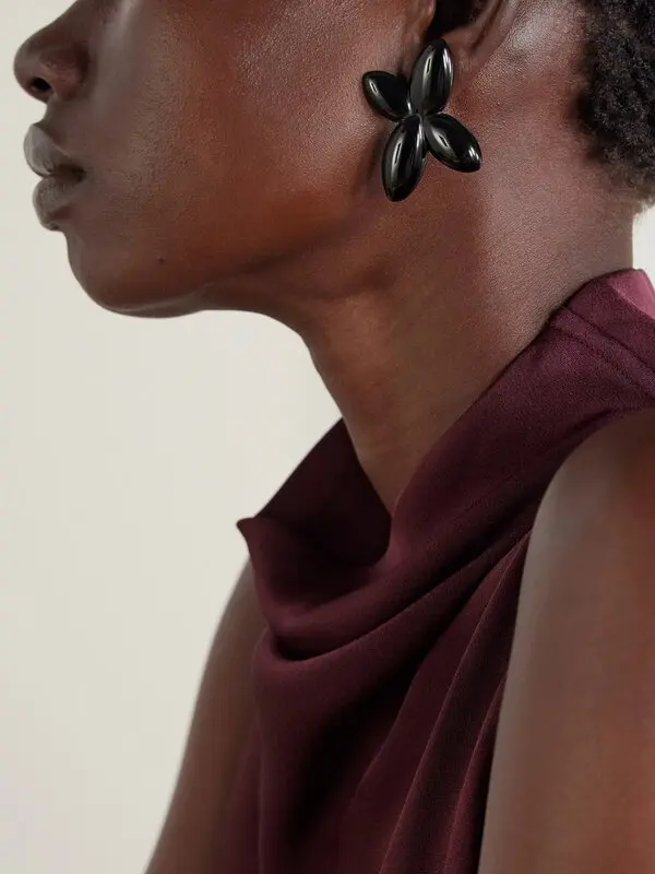 CAMILLE SURAULT Rosemarie Resin Earrings