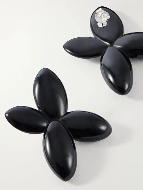 CAMILLE SURAULT Rosemarie Resin Earrings