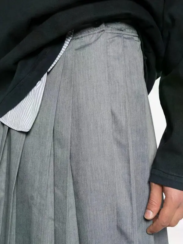 CAMIEL FORTGENS Pleated Midi Skirt