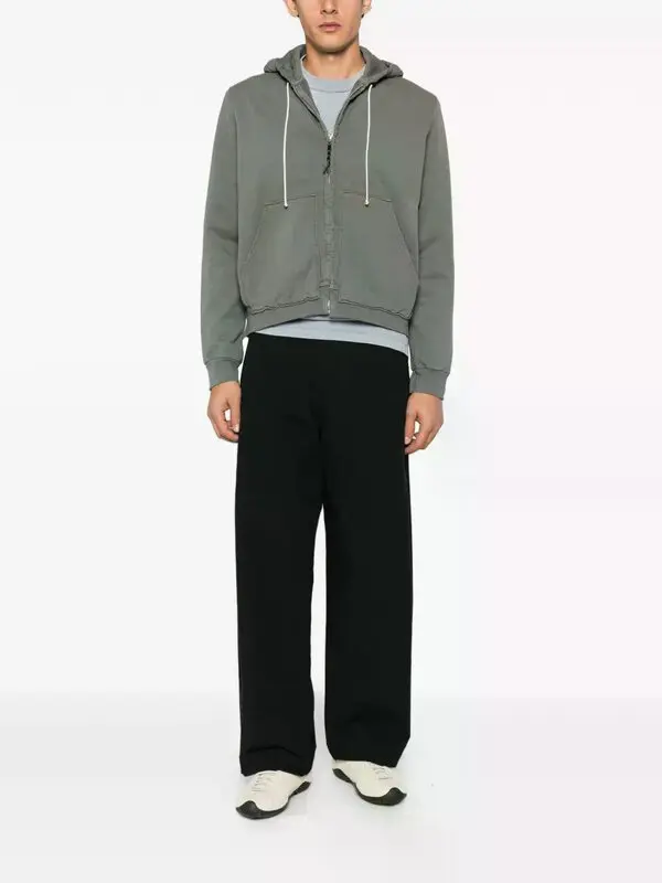 CAMIEL FORTGENS Zip-up Drawstring Hoodie