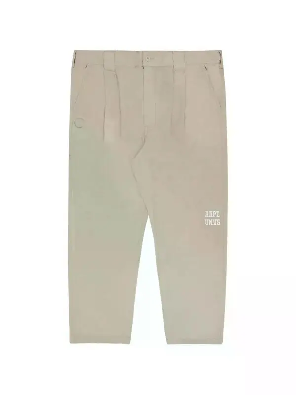 AAPE BY *A BATHING APE Moonface Trousers - Neutrals
