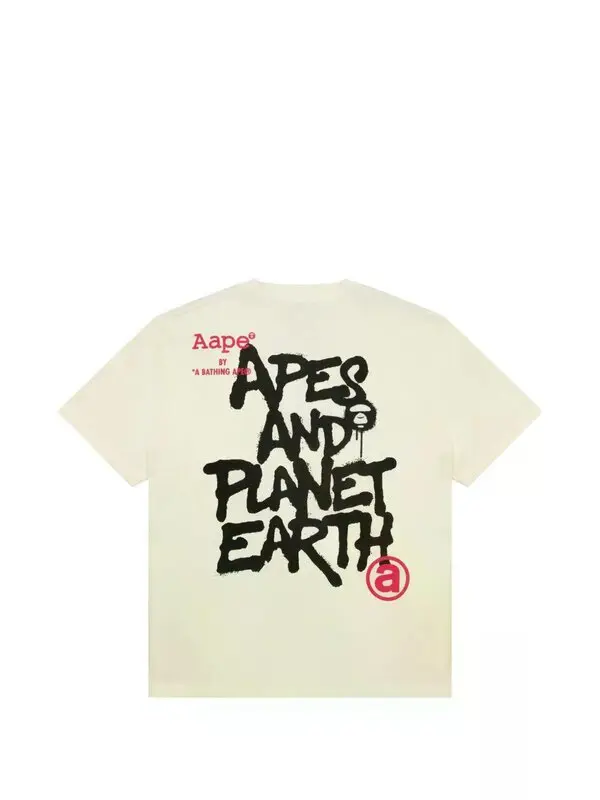 AAPE BY *A BATHING APE Logo-print T-shirt