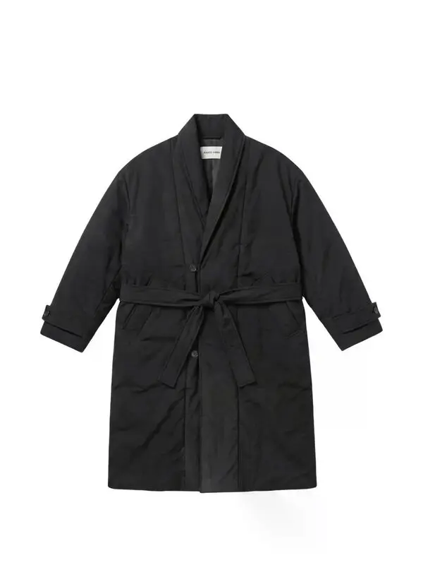 A KIND OF GUISE Belted Shawl-lapel Coat