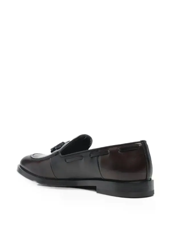 Fratelli Rossetti Tassel-detail Leather Ballet Flats