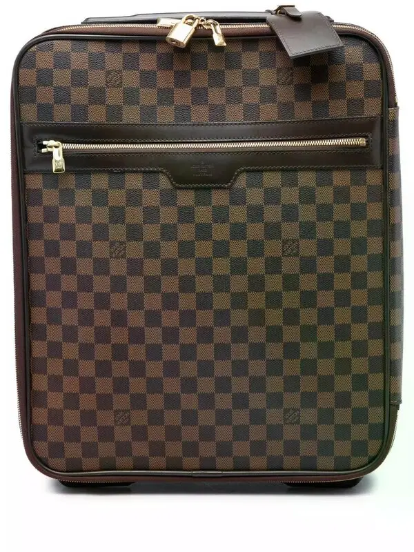 LOUIS VUITTON 2012 Damier Ebene Pegase 45 Travel Bag