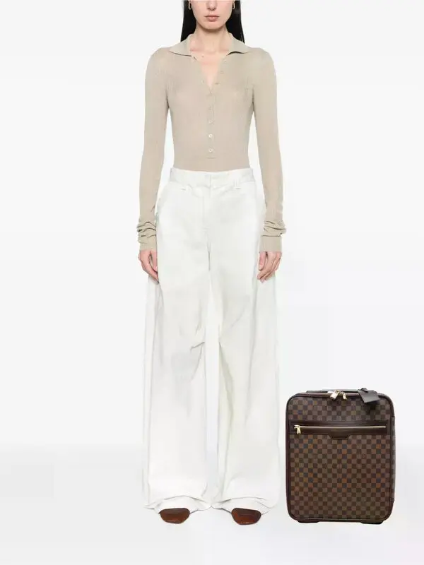 LOUIS VUITTON 2012 Damier Ebene Pegase 45 Travel Bag