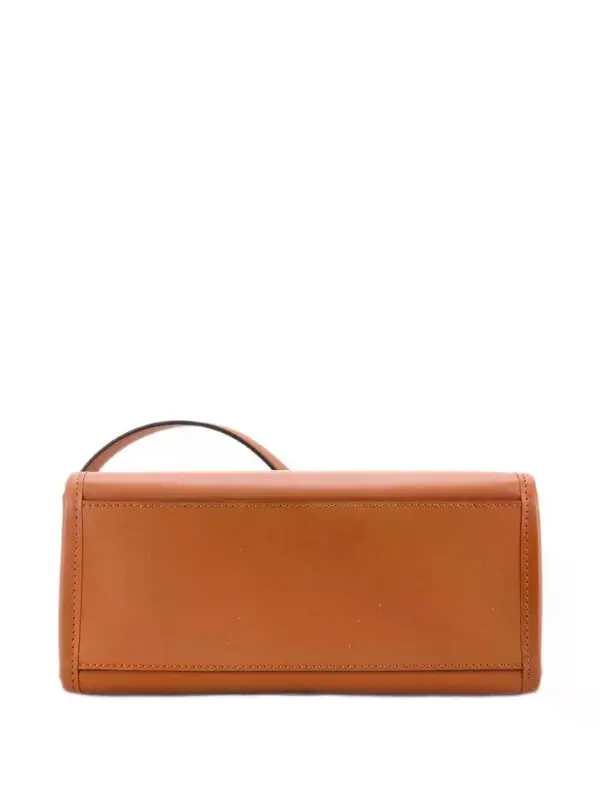 Fendi Sunshine Shopper Leather Small Tote Bag - Brown