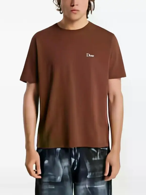 DIME Classic Logo-embroidered T-shirt