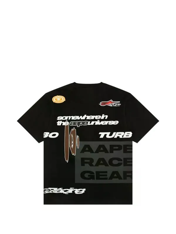 AAPE BY *A BATHING APE Logo-print T-shirt