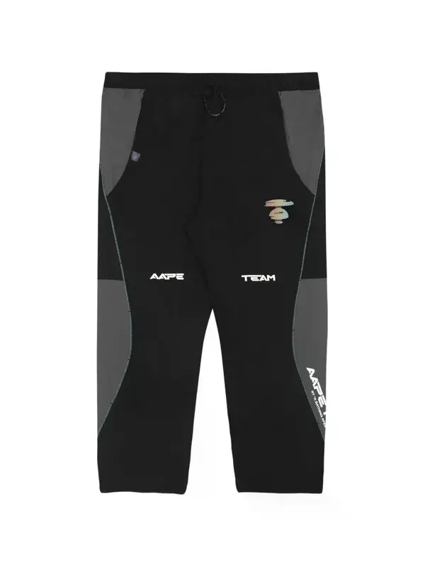AAPE BY *A BATHING APE Moonface Panelled Track Pants