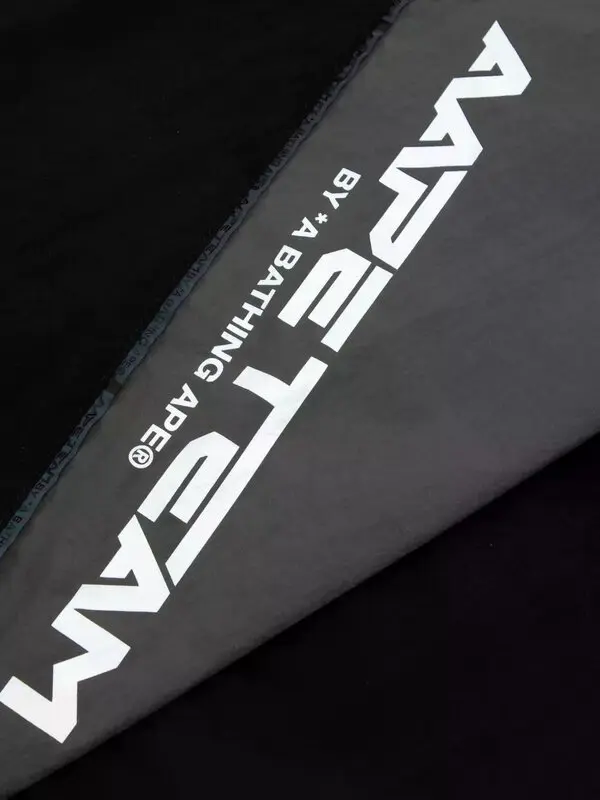 AAPE BY *A BATHING APE Moonface Panelled Track Pants
