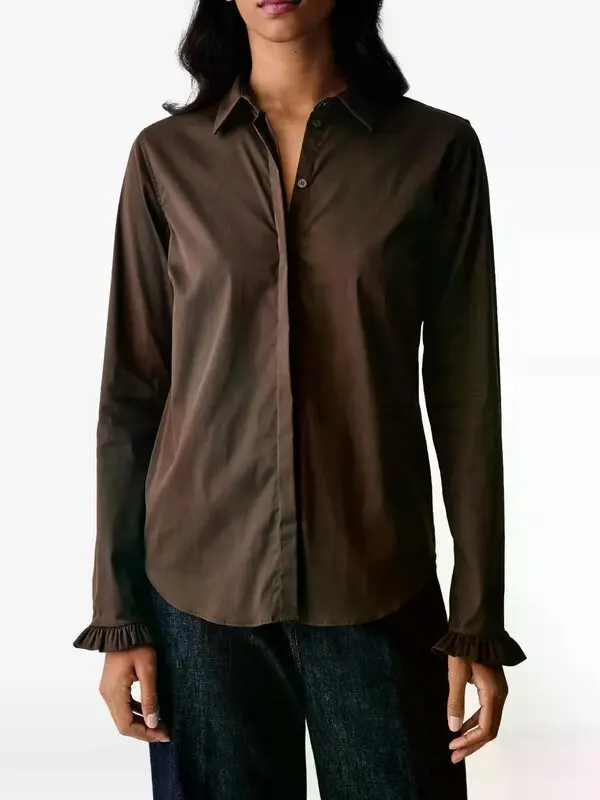 MOS MOSH Mmmattie Ruffle-cuff Shirt