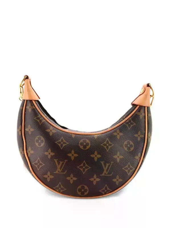 LOUIS VUITTON Loop Handbag Monogram Canvas Hobo Bag