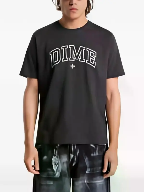 DIME Varsity Logo-print T-shirt