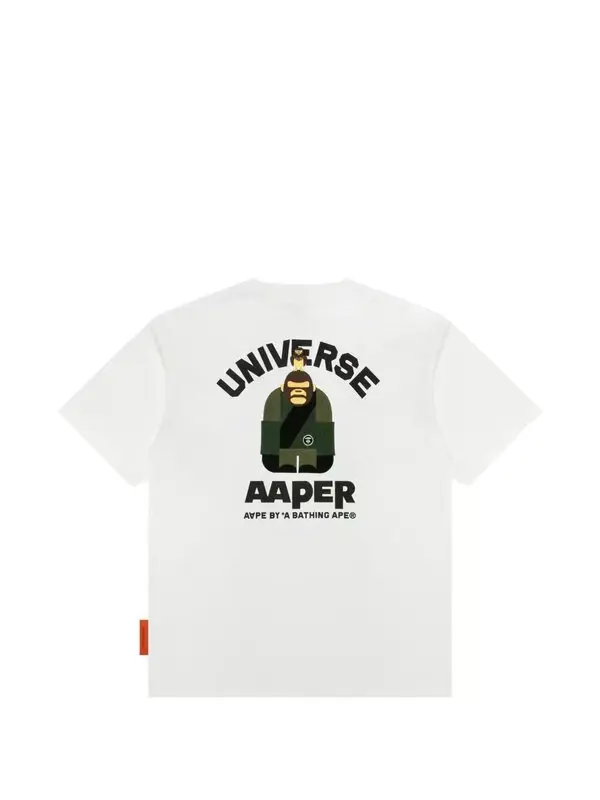 AAPE BY *A BATHING APE Aaper Logo-print T-shirt