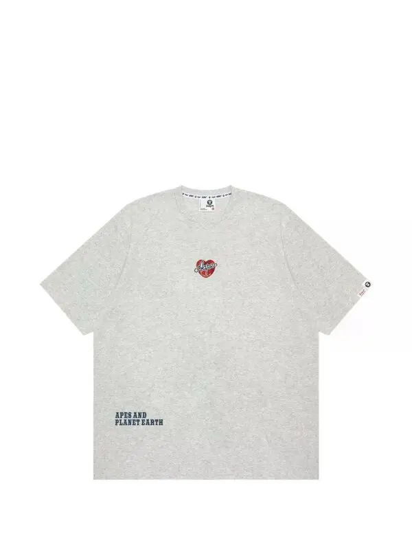 AAPE BY *A BATHING APE Aapeunvs Graphic-print Short-sleeved T-shirt - White