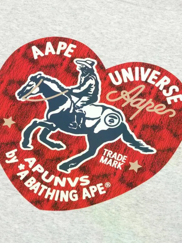 AAPE BY *A BATHING APE Aapeunvs Graphic-print Short-sleeved T-shirt