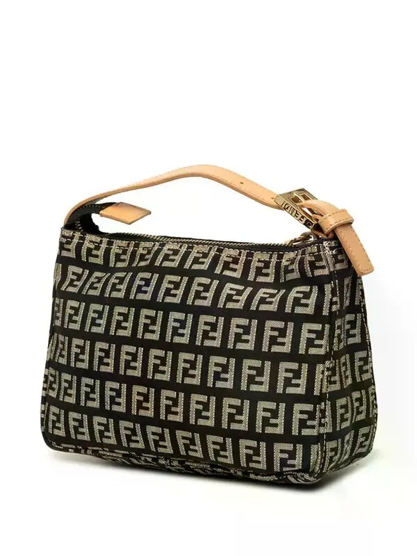 Fendi 2000-2010 Zucchino Canvas Handbag