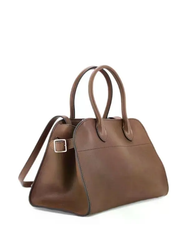 THE ROW Margaux Leather 12 Tote Bag
