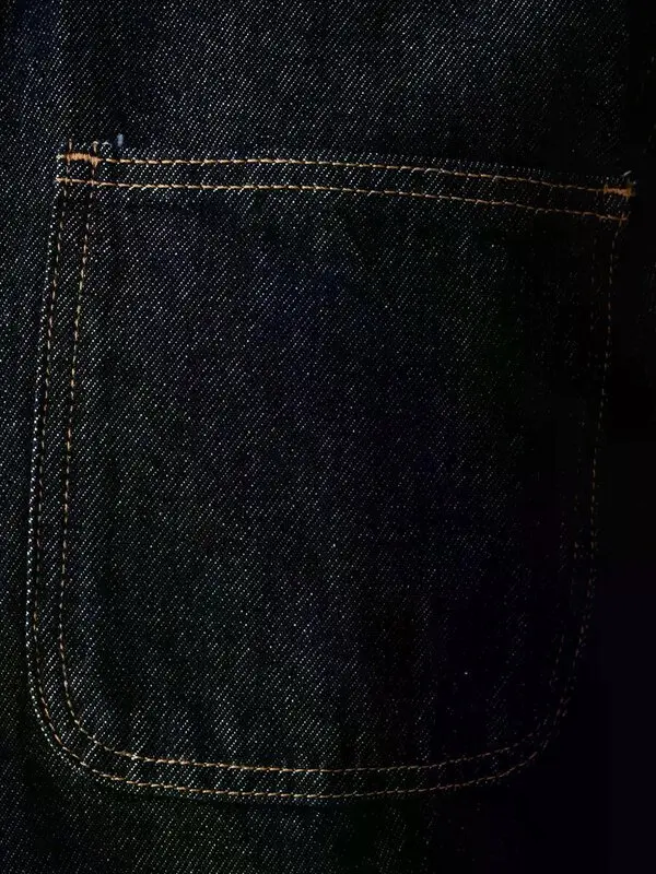 Sisley Chest-pocket Denim Shirt Jacket