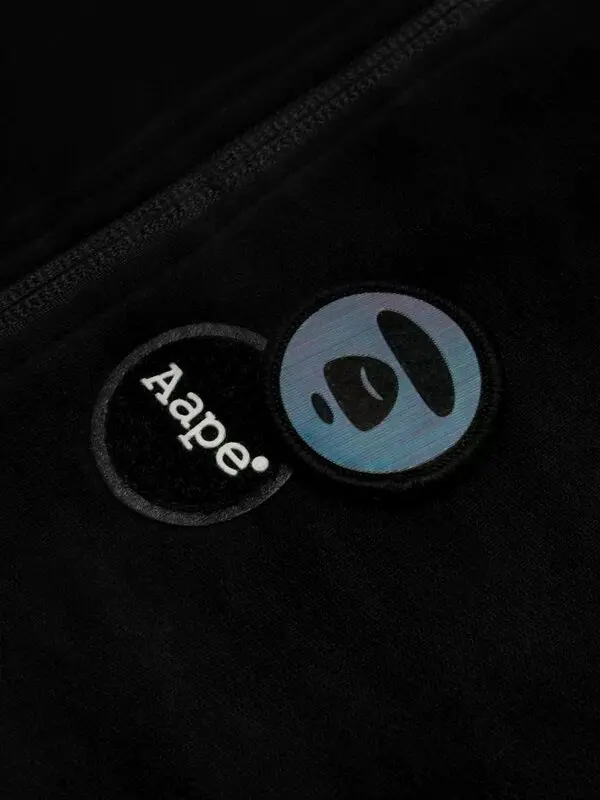 AAPE BY *A BATHING APE Moonface-graphic Strack Pants