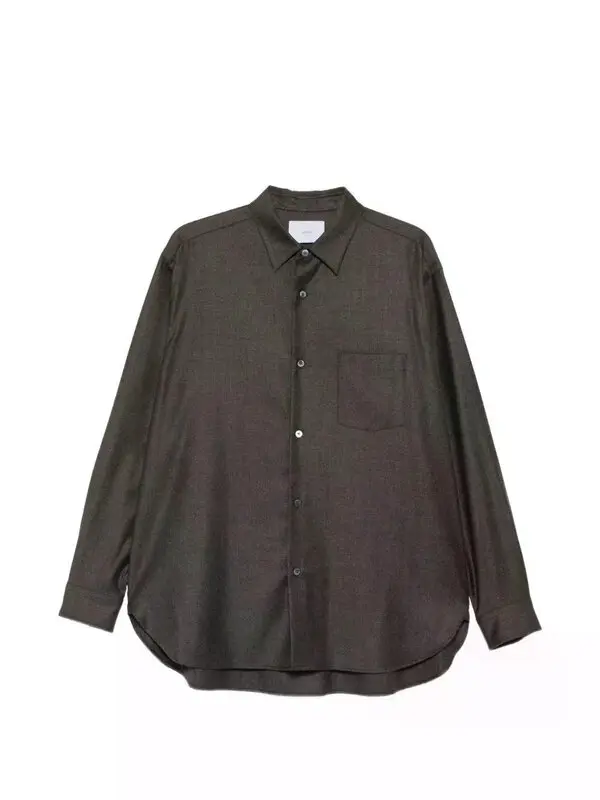 SSSTEIN Chest-pocket Long-sleeve Shirt