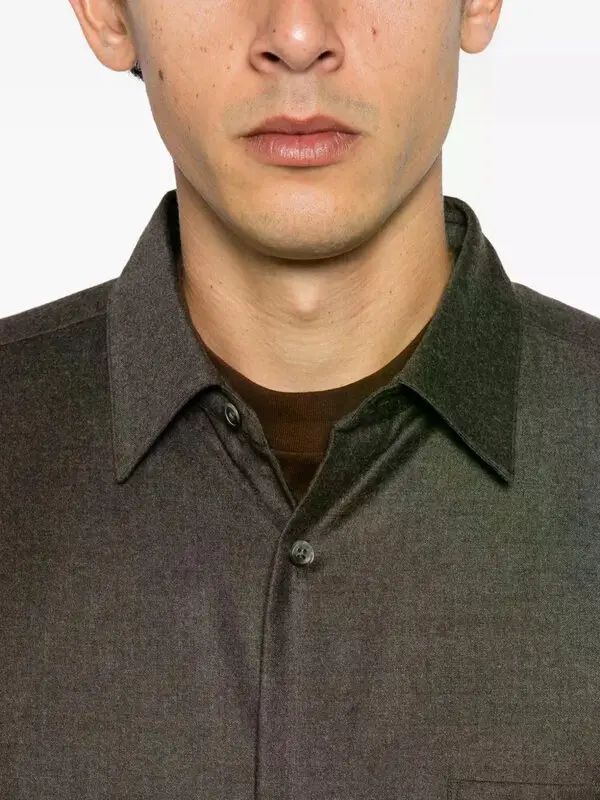 SSSTEIN Chest-pocket Long-sleeve Shirt