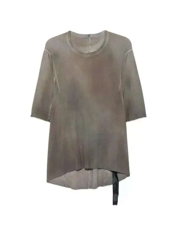 ISAAC SELLAM EXPERIENCE Faded-effect Ribbed T-shirt