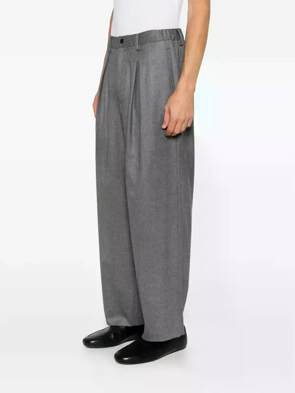 SSSTEIN Pleated Wide-leg Trousers