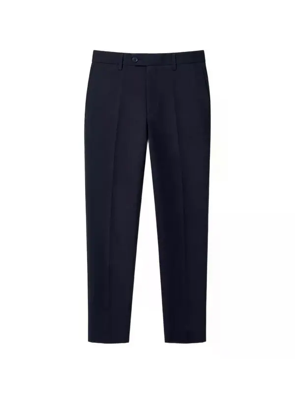 LARDINI Pressed-crease Tailored Trousers
