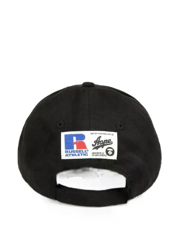 AAPE BY *A BATHING APE X Russell Athletic Logo-embroidered Baseball Cap