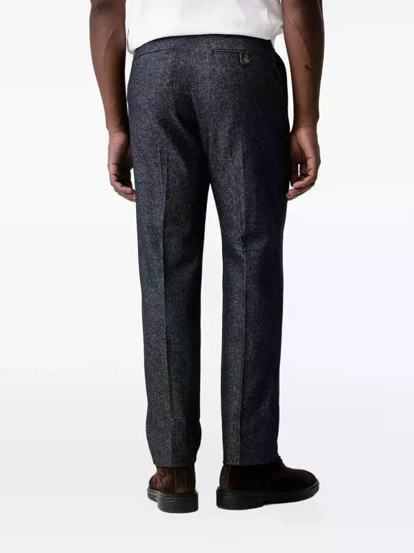 Paul Smith Flannel Pressed-crease Trousers