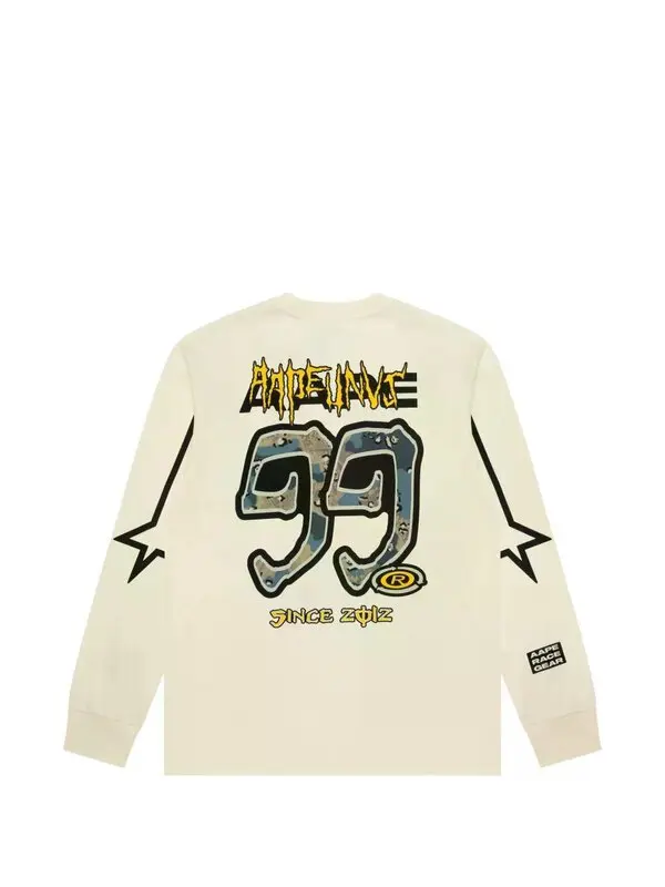 AAPE BY *A BATHING APE Universe Logo Long-sleeve T-shirt