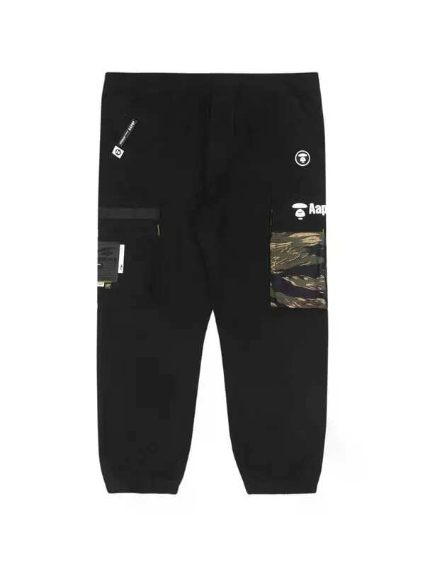 AAPE BY *A BATHING APE Moonface Cargo Pants - Black